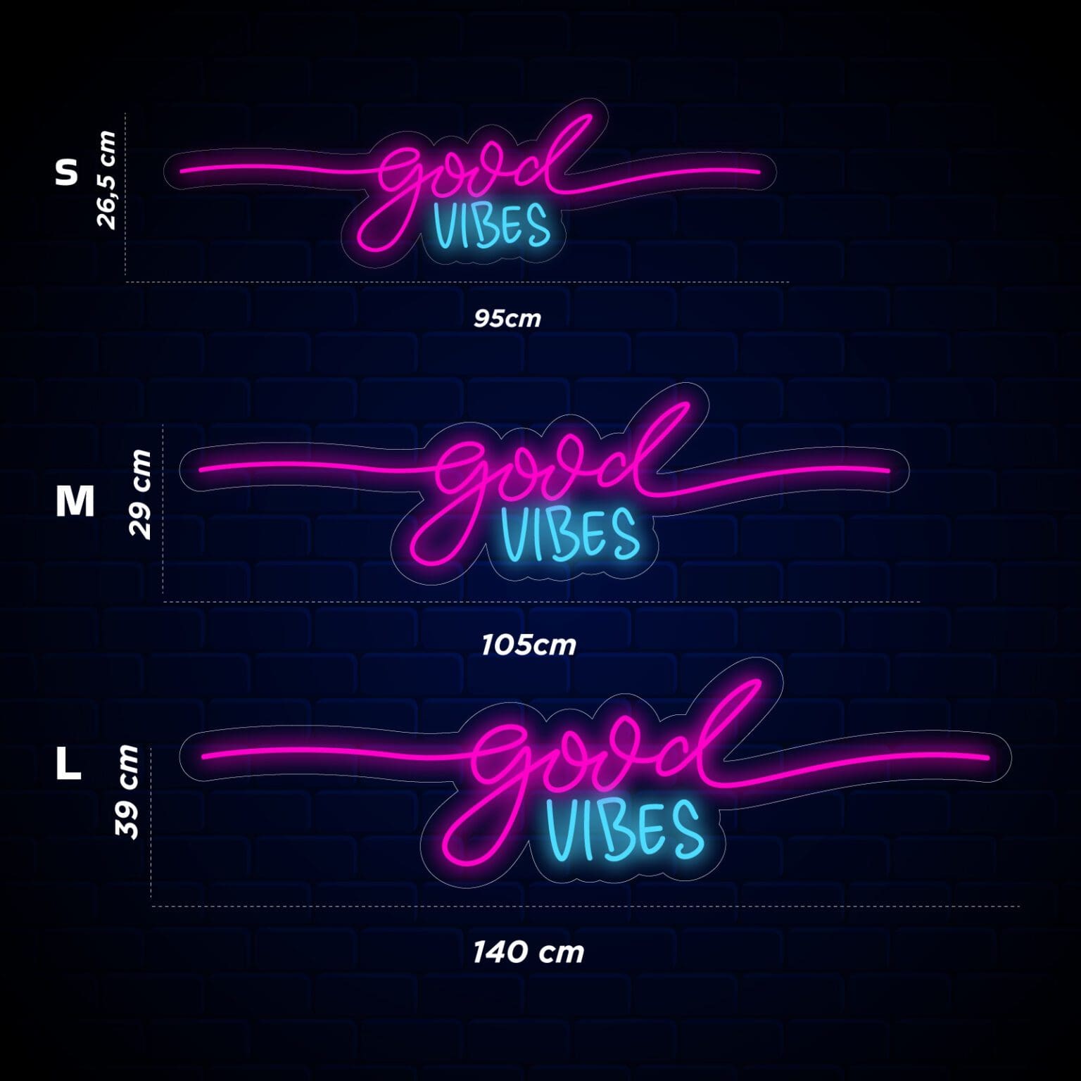 Neón Good Vibes | Espacio Neón