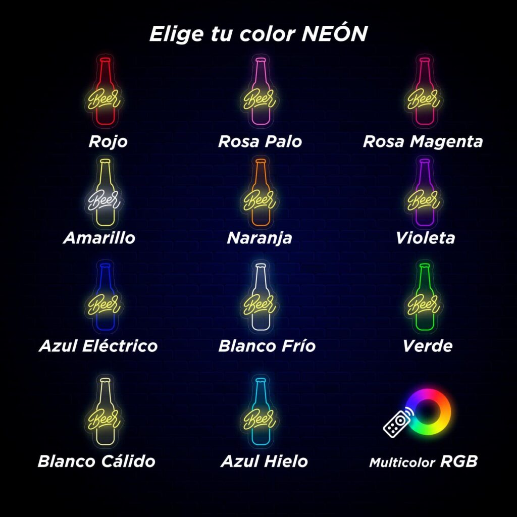 Neón Botella Beer | Pasión por la Cerveza | Espacio Neón