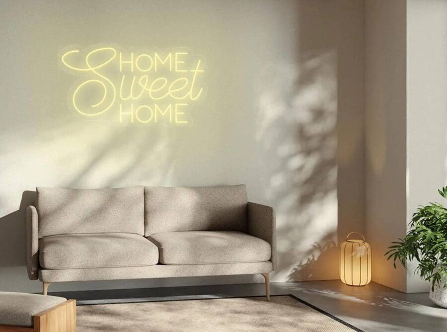 Neón de pared: 7 ideas de luces LED con formas para la pared | Espacio Neón