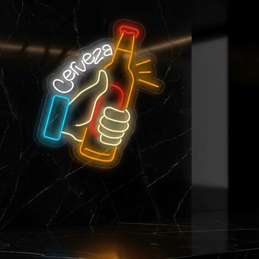 Neón Botella de Cerveza | Pasión por la Birra | Espacio Neón